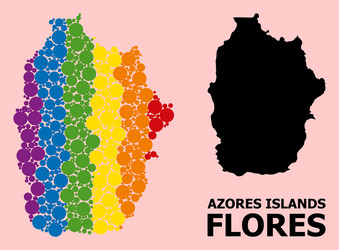 Flores Azores Map Vector Images (over 190)