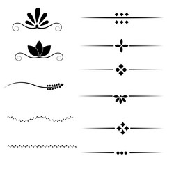 Fancy Lines Clip Art