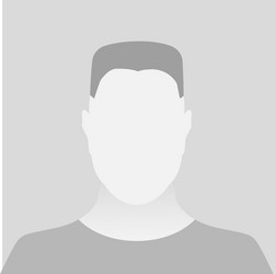 Person gray photo placeholder man Royalty Free Vector Image