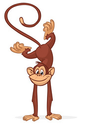Monkey Handstand Vector Images (90)