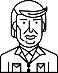 Trump Icon Vector Images (over 480)