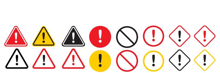 Caution Mark Triangle Vector Images (over 10,000)