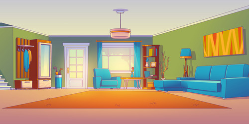 Cartoon Room Background