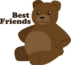 Teddy Bear Best Friends Vector Images (51)