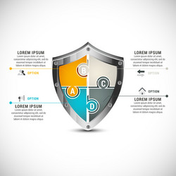 Shield Infographic Vector Images (over 12,000)
