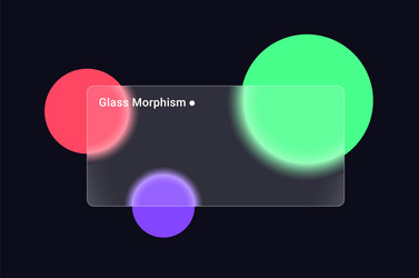 Reflection effect glossy transparent glass Vector Image