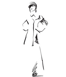 Drawing Diva Woman Vector Images (over 220)