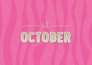 October Wording Vector Images (over 4,700)