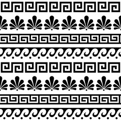 Ancient Greek Pattern Vector Images (over 9,100)