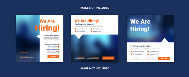 Job Offer Banner Vector Images (over 3,400)