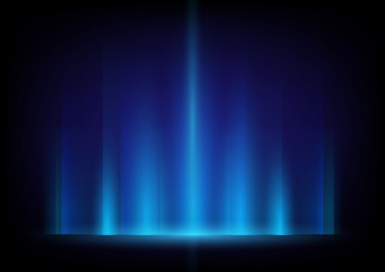 Abstract blue light rays effect background Vector Image