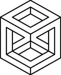 Impossible Hexagon Vector Images (over 530)