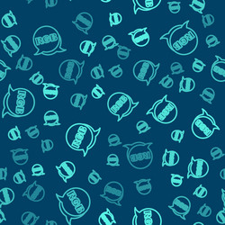 Filled outline speech bubble with rgb and cmyk Vector Image
