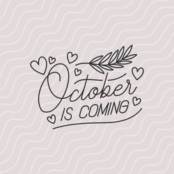 October Wording Vector Images (over 4,900)