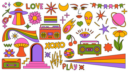 Lsd Cartoon Psychedelic Vector Images (over 650)