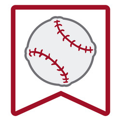 Baseball bat star logo Royalty Free Vector Image