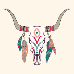 Aztec Bull Skull Vector Images (over 390)