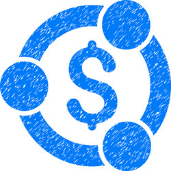 Collective work and collaboration icon Royalty Free Vector