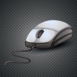 Isometric computer mouse gaming icon isolated Vector Image