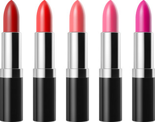 Lipstick set Royalty Free Vector Image - VectorStock