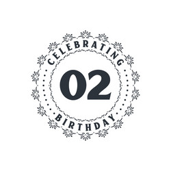 2 Years Birthday Vector Images (over 3,500)