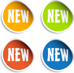 Green new sign Royalty Free Vector Image - VectorStock