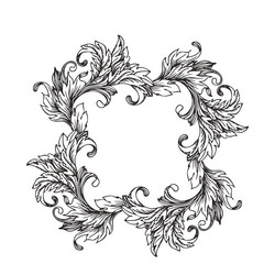 Vintage ribbon banner in gothic Royalty Free Vector Image