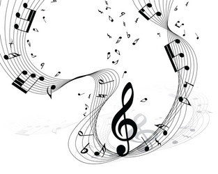 Musical staff Royalty Free Vector Image - VectorStock