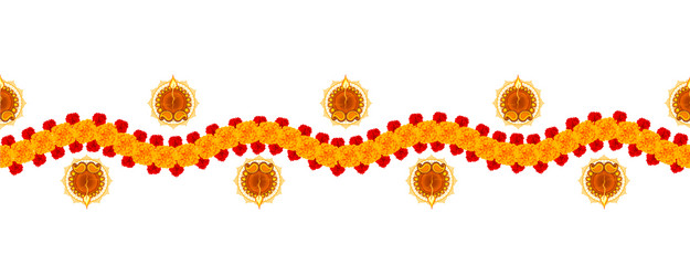 Diya Border Vector Images (over 170)