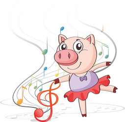 Dancing Pig Animation