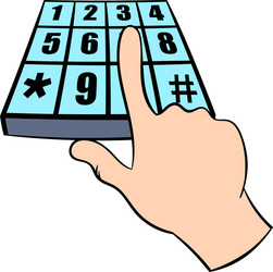 Cartoon programmer writes code workspace concept Vector Image