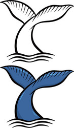 Whale tale Royalty Free Vector Image - VectorStock