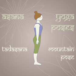 Tadasana Vector Images (88)