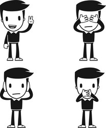 Deaf Blind Cartoon Vector Images (over 240)