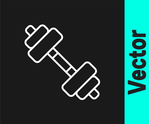 Dumbbell Line Art Vector Images (over 4,200)