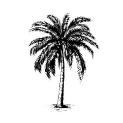 Palm Leaf Line Drawing Vector Images (over 6,000)