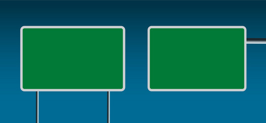 Green Highway Sign Vector Images (over 9,900)