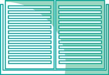 Yellow book open Royalty Free Vector Image - VectorStock