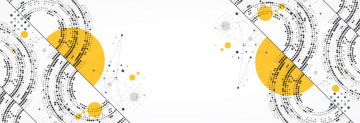 Science conference background with optical can Vector Image