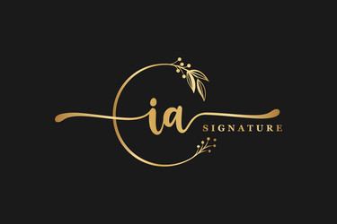 Ia Initial Vector Images (over 1,700)