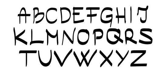 Alphabet comic sans Vector Images & Graphics for Commercial Use ...