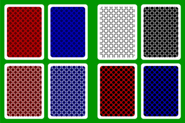 Back Texture Playing Card Vector Images (over 190)