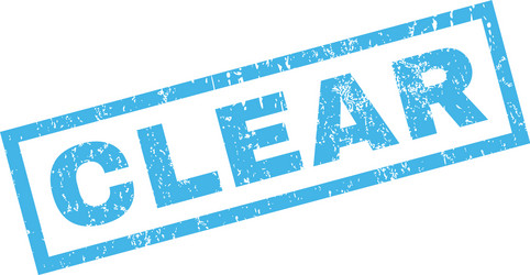 Stage clear red rubber stamp on white Royalty Free Vector