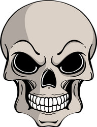 Skull Front Facing Vector Images (over 2,900)
