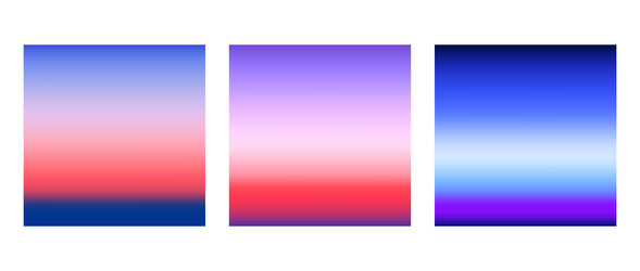 Sunrise or sunset colorful gradients background Vector Image