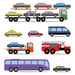 Different Kinds of Transport Vector Images (over 180)