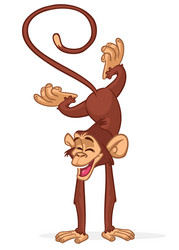 Monkey Handstand Vector Images (90)