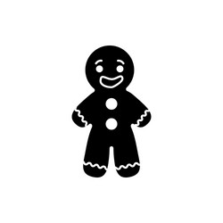 Gingerbread Man Black and White Vector Images (over 690)