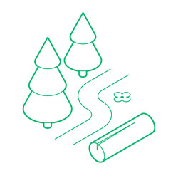 Forest Outline Vector Images (over 58,000)