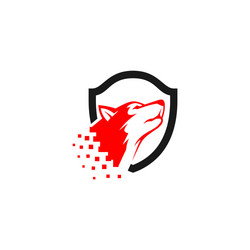 Sad dog logo Royalty Free Vector Image - VectorStock